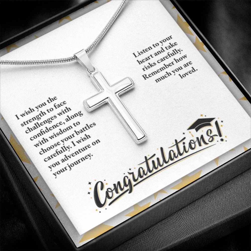 Graduation Cross Necklace – Leapfrog Market